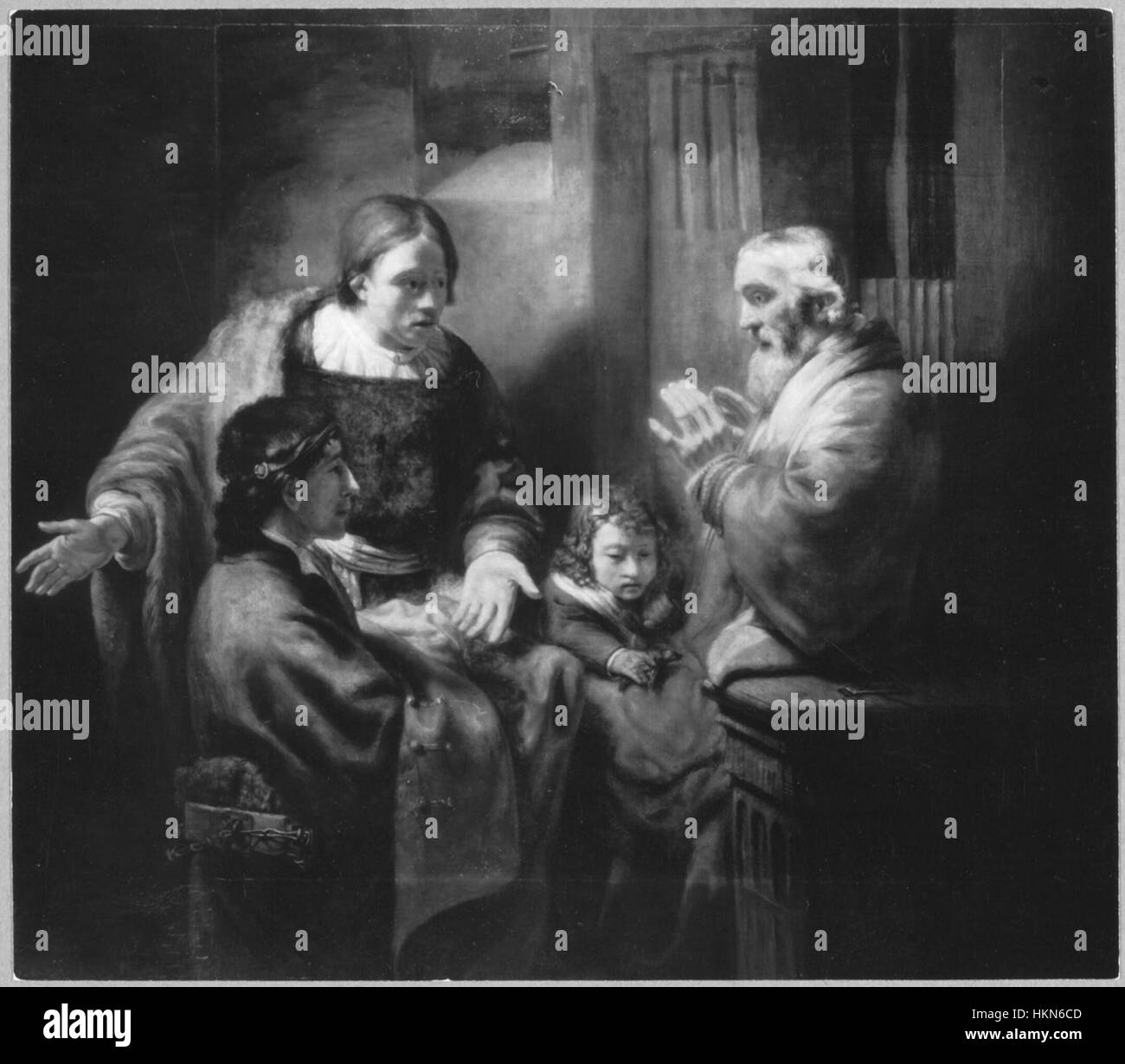 After Rembrandt - Jacob's Sons Show Him Joseph's Blood-Stained Robe ...