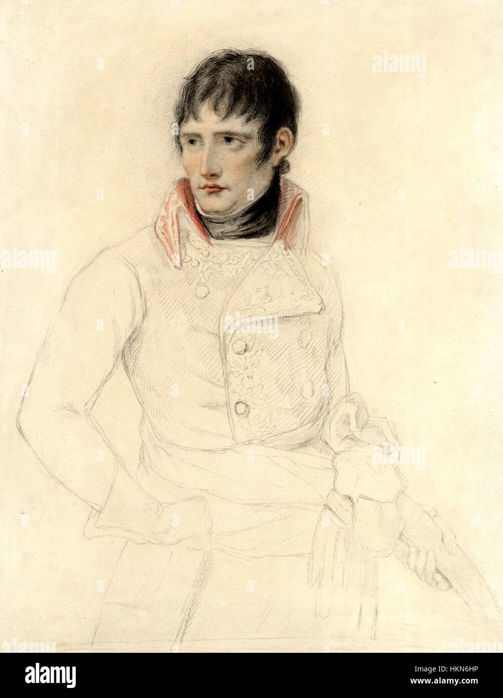 The portrait of Napoleon Bonaparte by Appiani, created between 1800 and ...