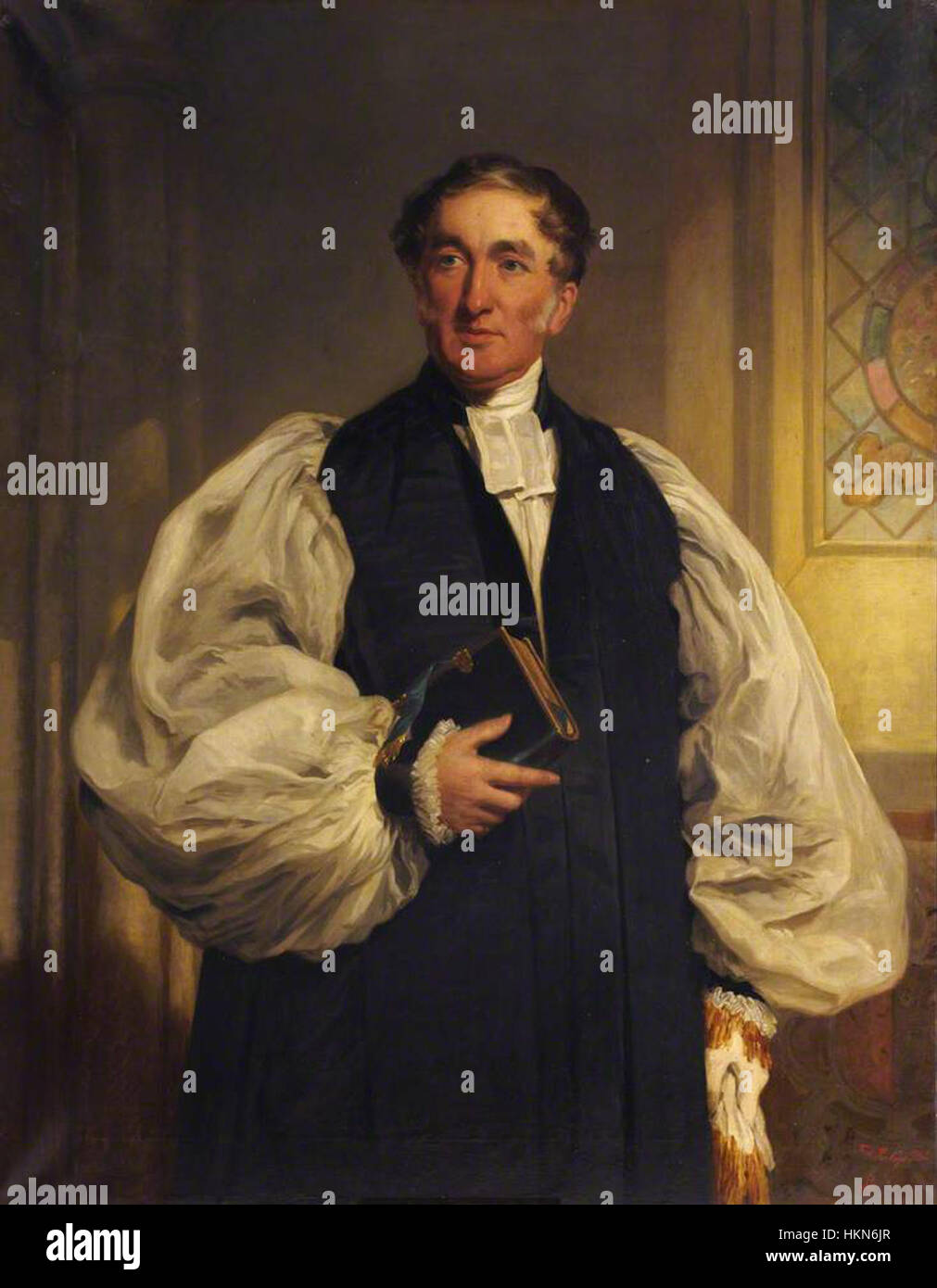 This portrait of Archbishop Thomas Musgrave by F.R. Say captures the ...