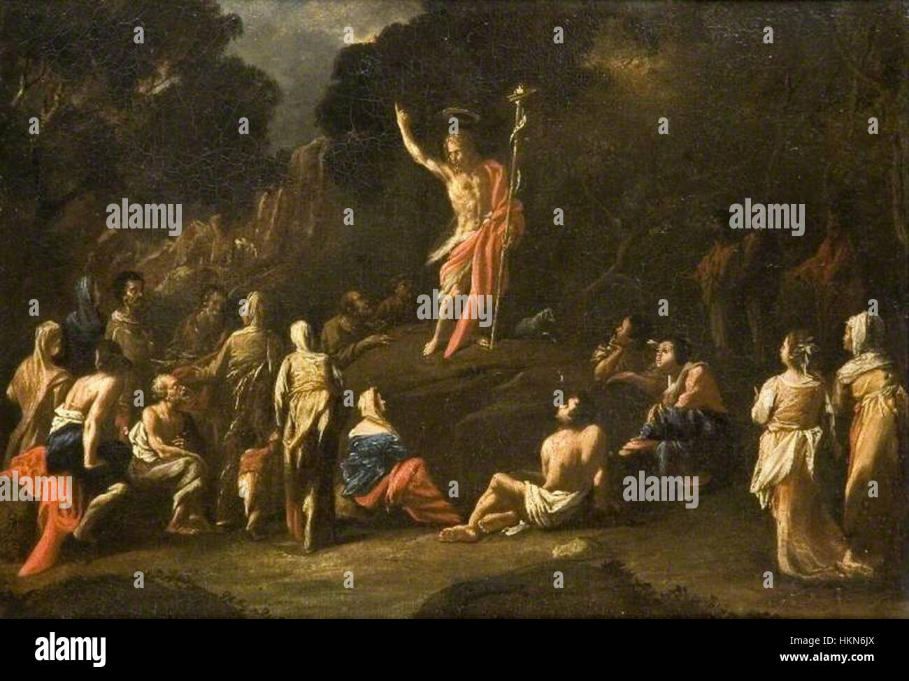 Saint John The Baptist Preaching High Resolution Stock Photography and ...