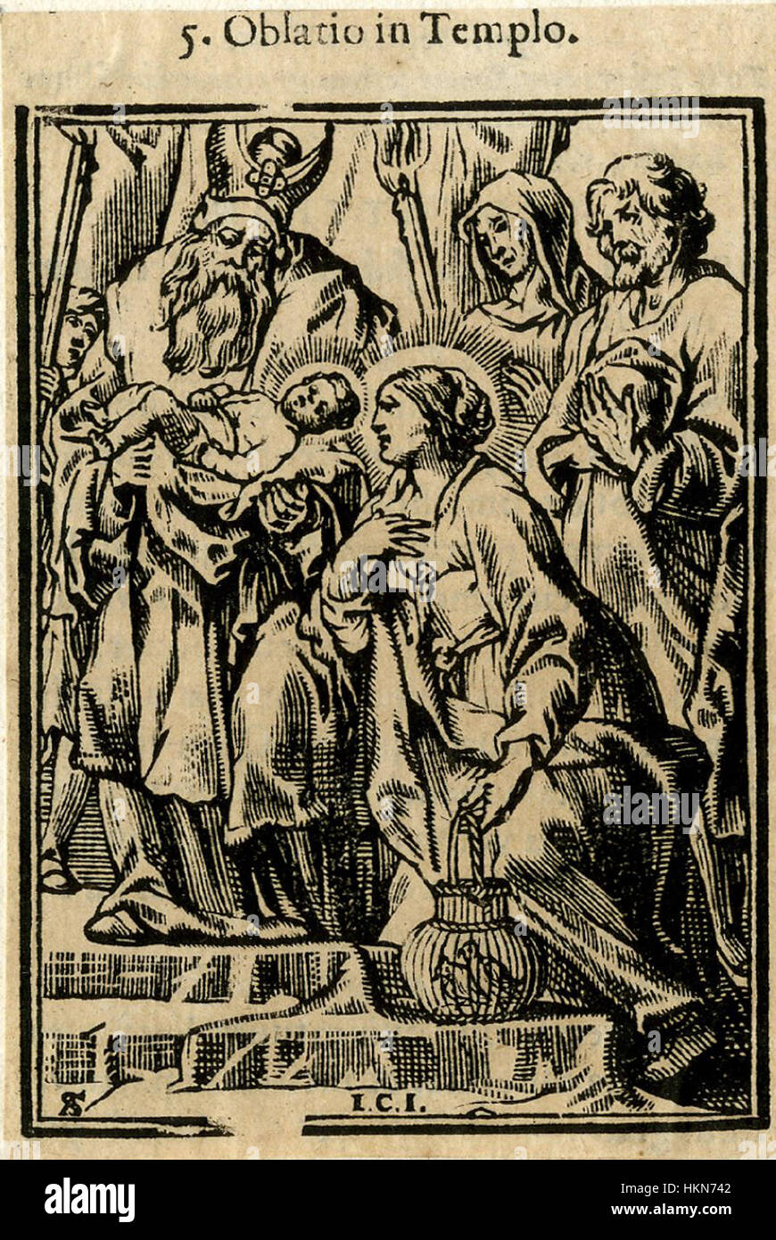 'Perpetua Crux sive Passio Jesu Christi - Plate 5' depicts the biblical ...
