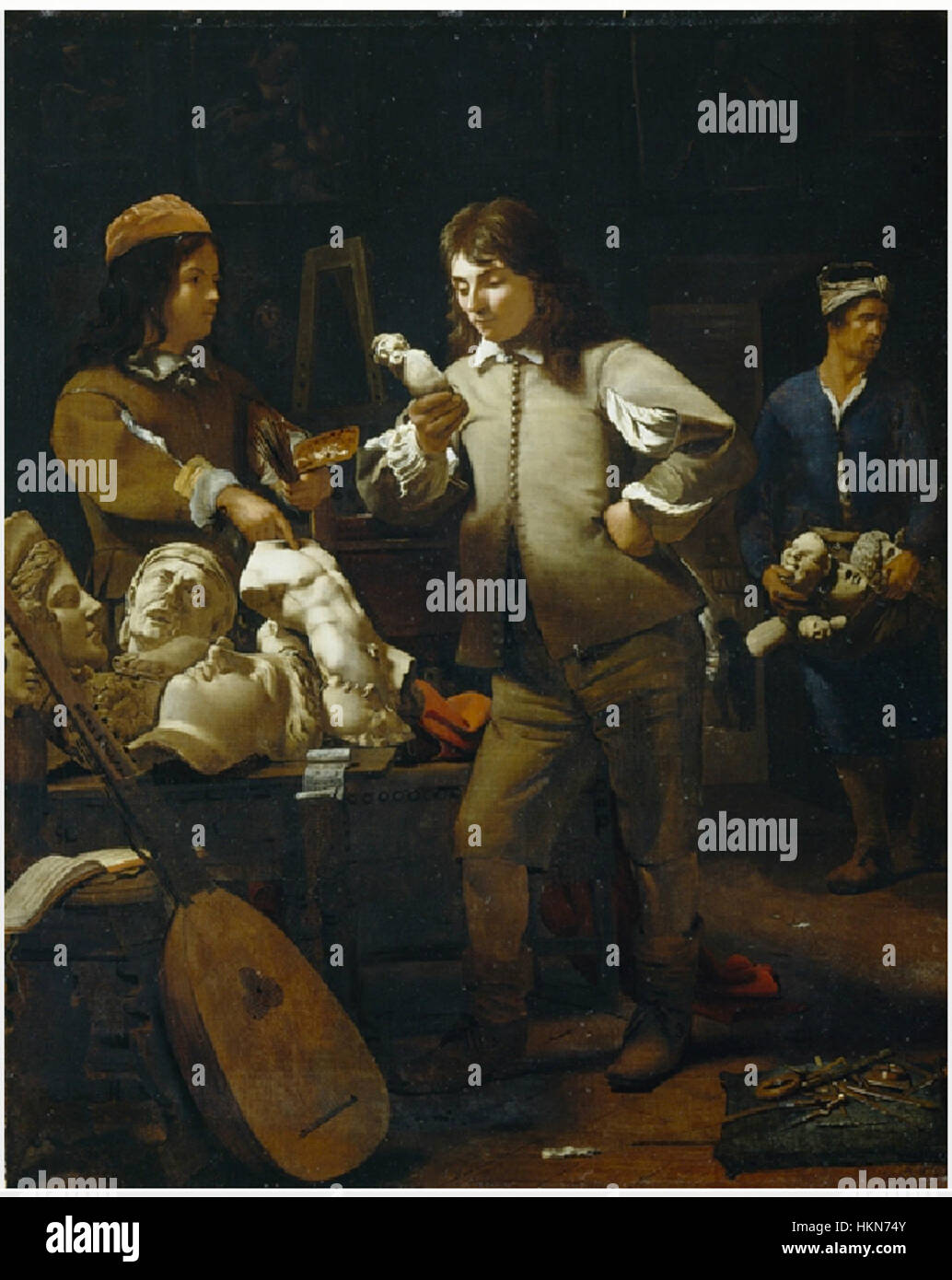 Michiel Sweerts' painting 'In the Studio' captures an artist's ...