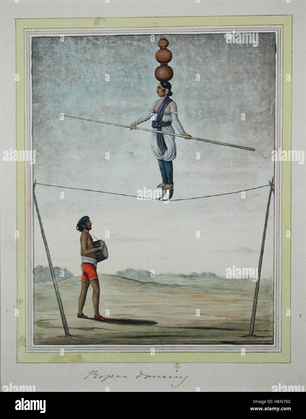 Acrobat drawing hi-res stock photography and images - Alamy