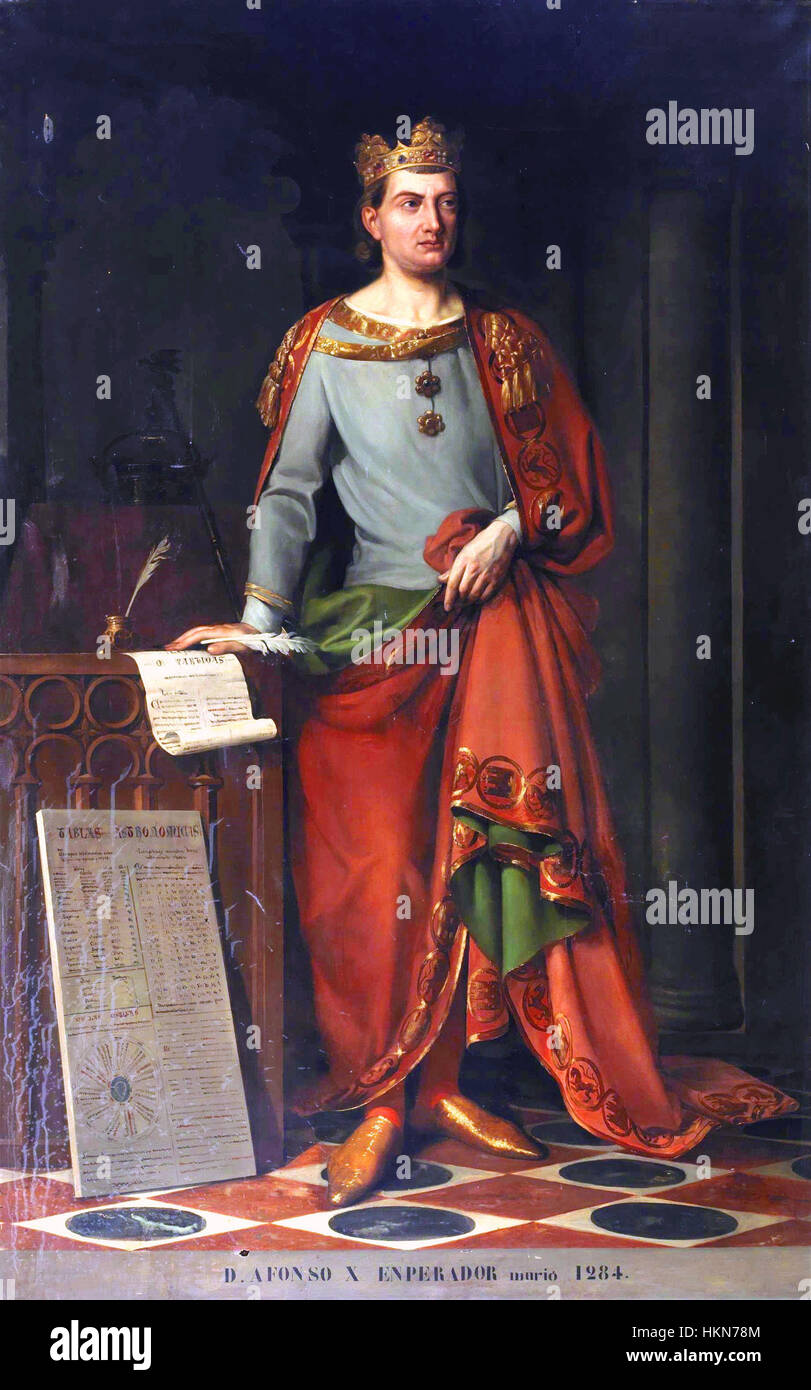 Alfonso X el Sabio, also known as Alfonso the Wise, was a 13th-century ...