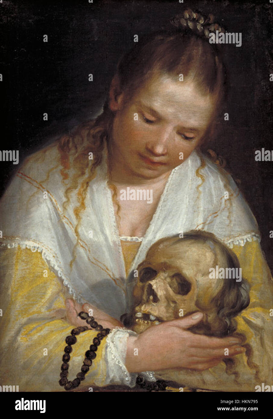 Painting contemplating old High Resolution Stock Photography and Images ...