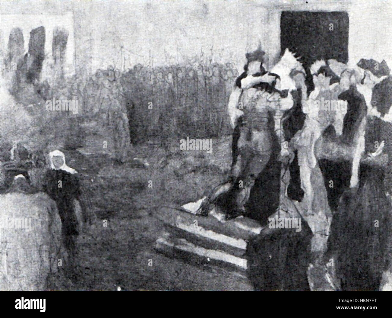 This sketch, titled 'Stefan cel Mare' by Apcar Baltazar, captures a ...