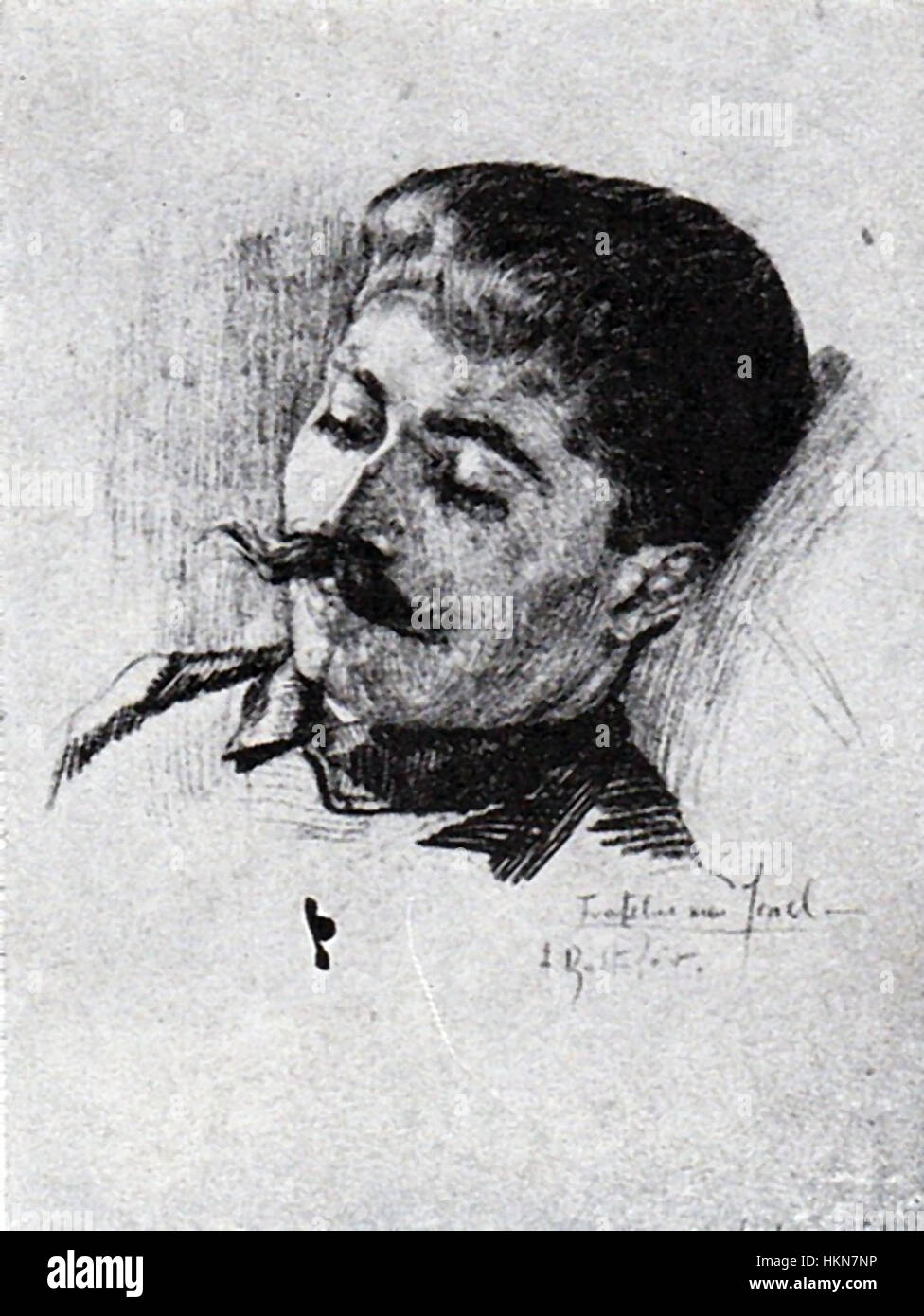 This piece, 'Fratele lui Apcar Baltazar,' by Apcar Baltazar, is a ...