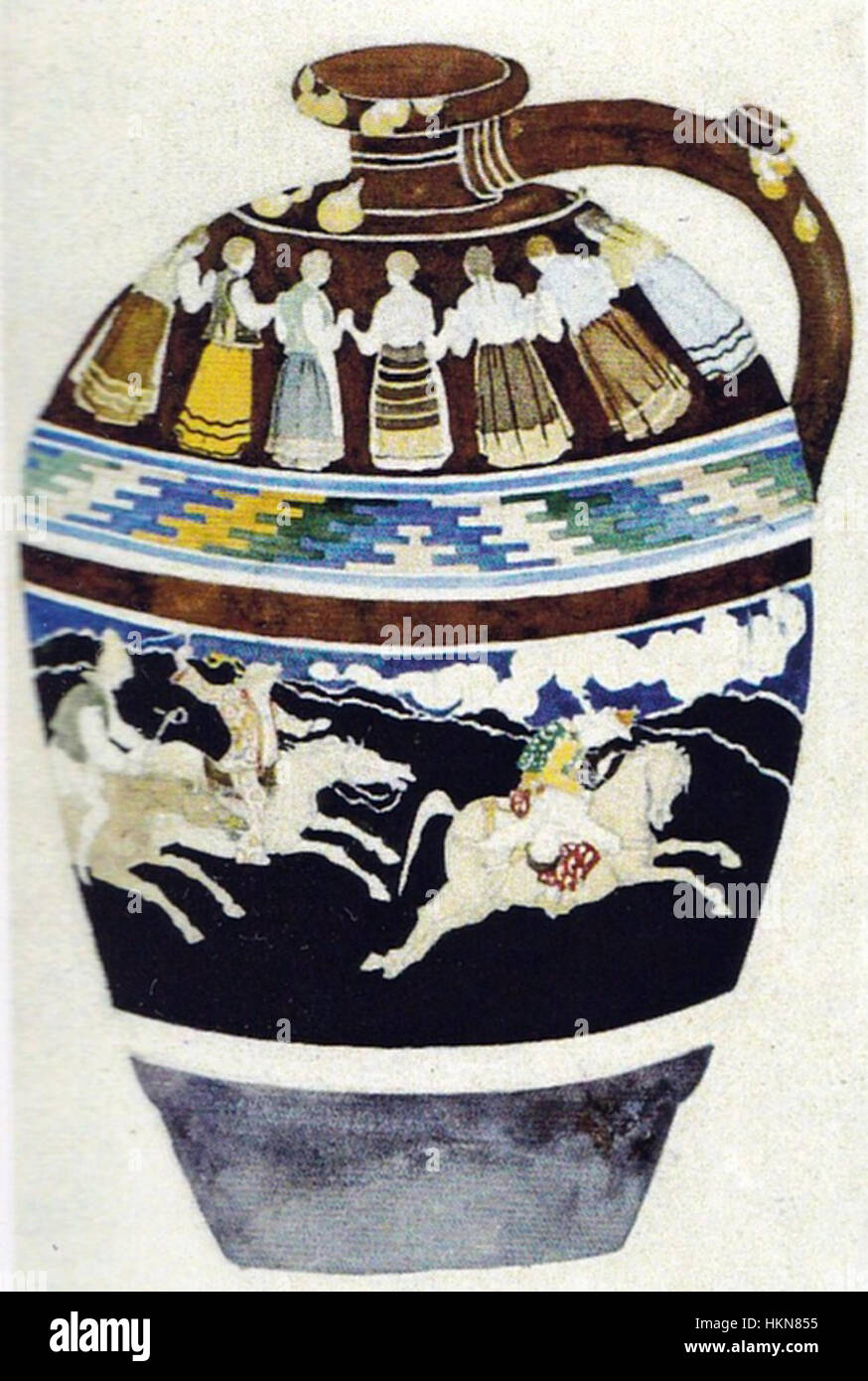 Apcar Baltazar’s decorated pitcher demonstrates the skillful blending ...