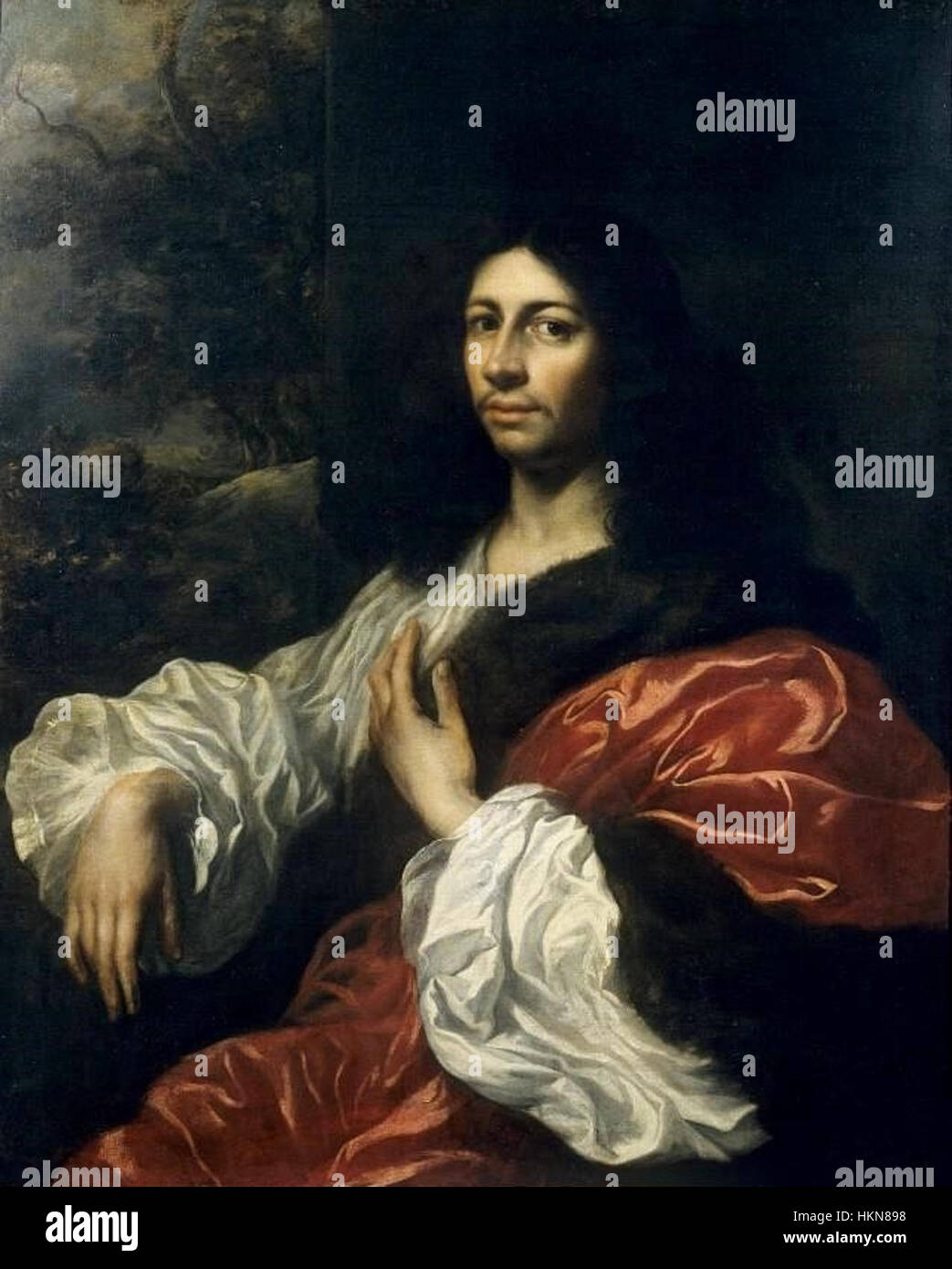 This work by Jan Lievens, a prominent 17th-century Dutch artist ...