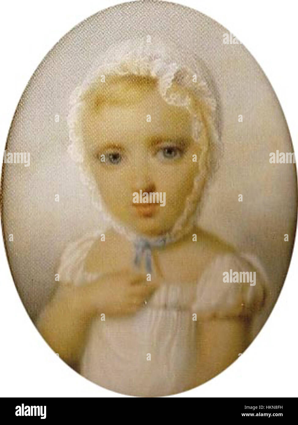 The portrait of Francoise Louise, possibly a notable historical figure ...