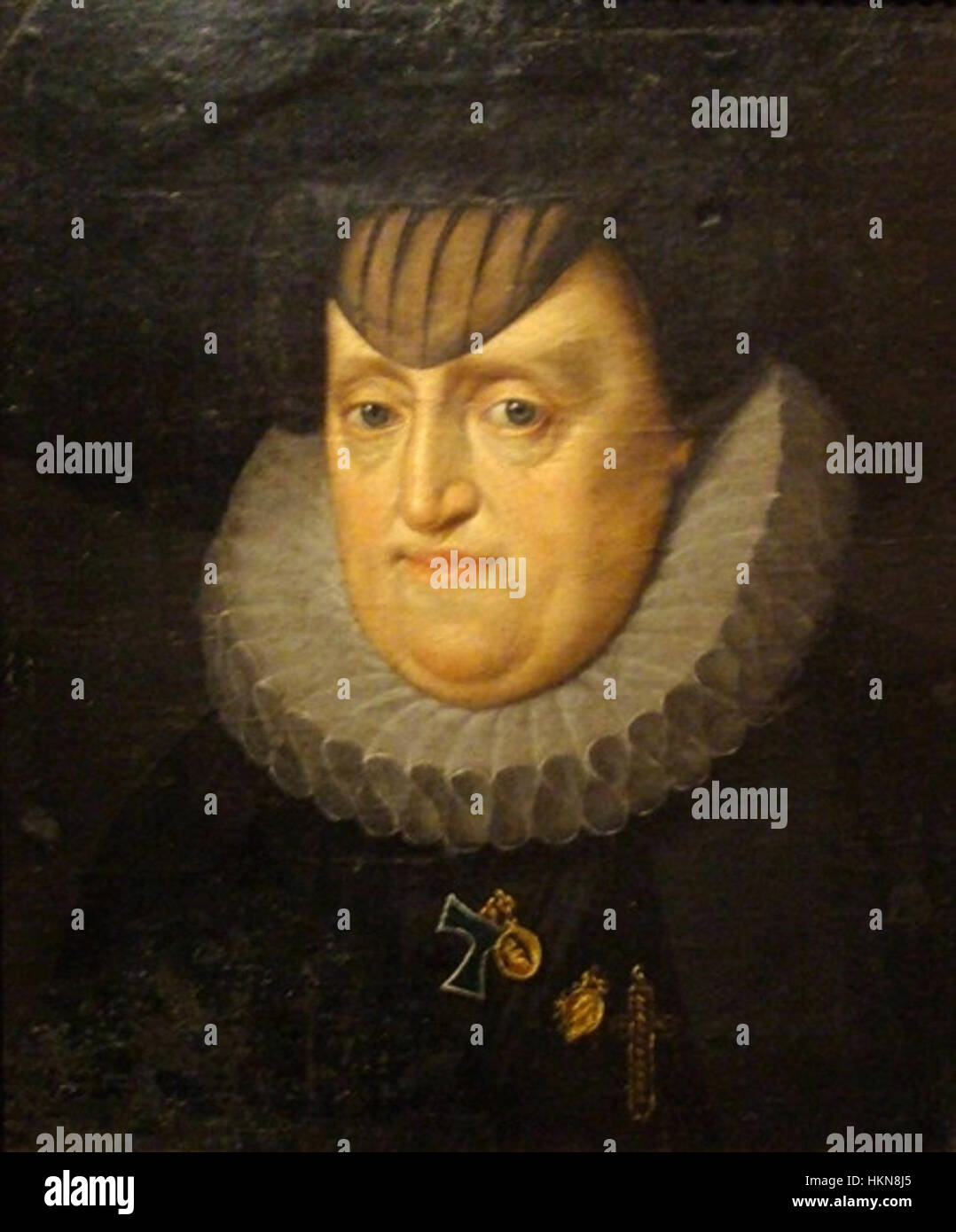 This anonymous portrait of Archduchess Maria Anna of Bavaria represents ...