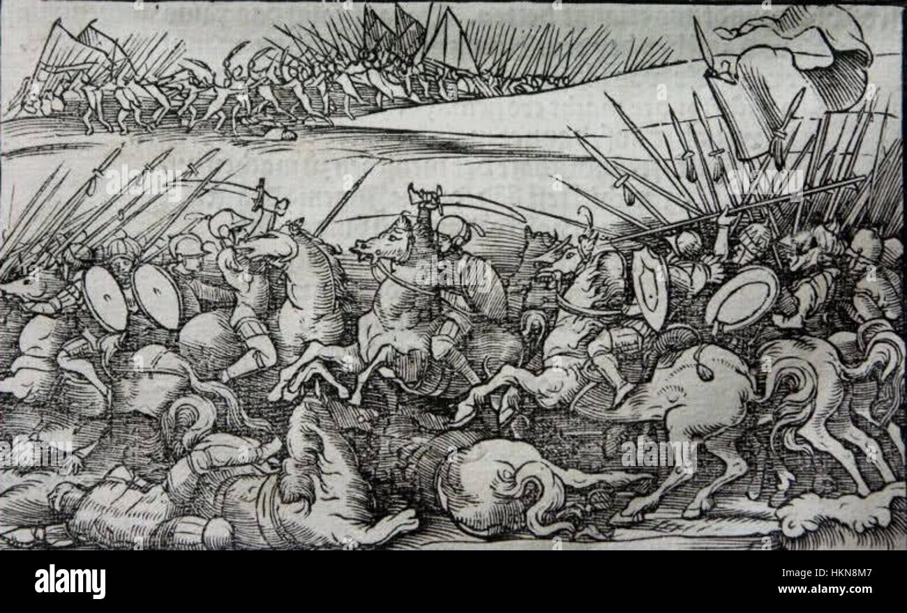 Battle of Polog 1453 Stock Photo - Alamy