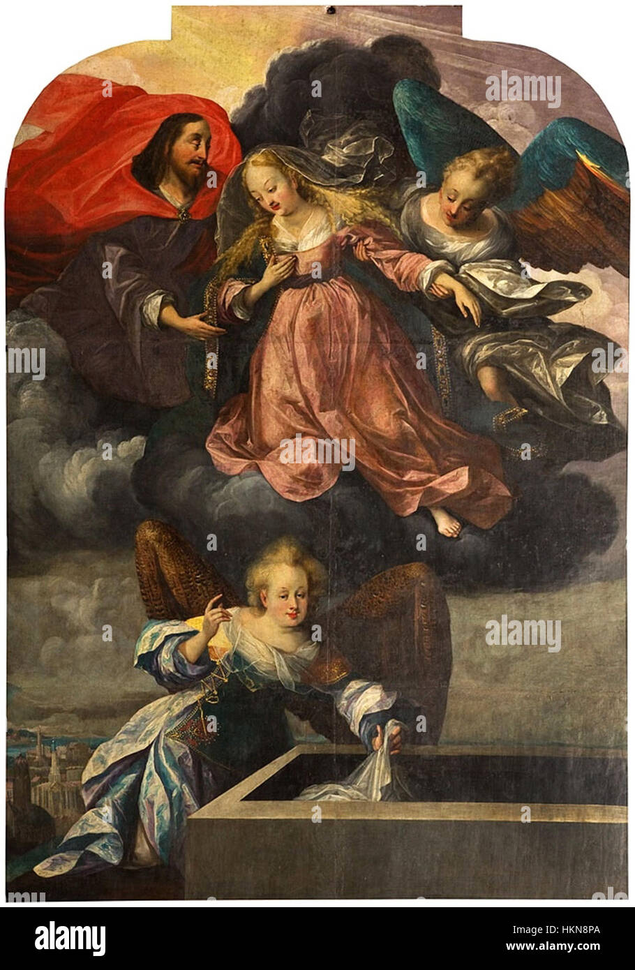 Strobel's 'Assumption of Mary' depicts the Virgin Mary ascending to ...