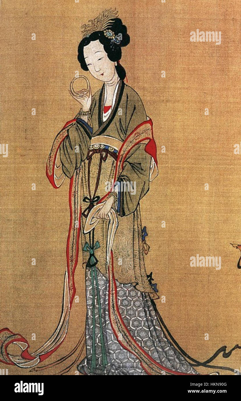 Ming china painting women hi-res stock photography and images - Alamy