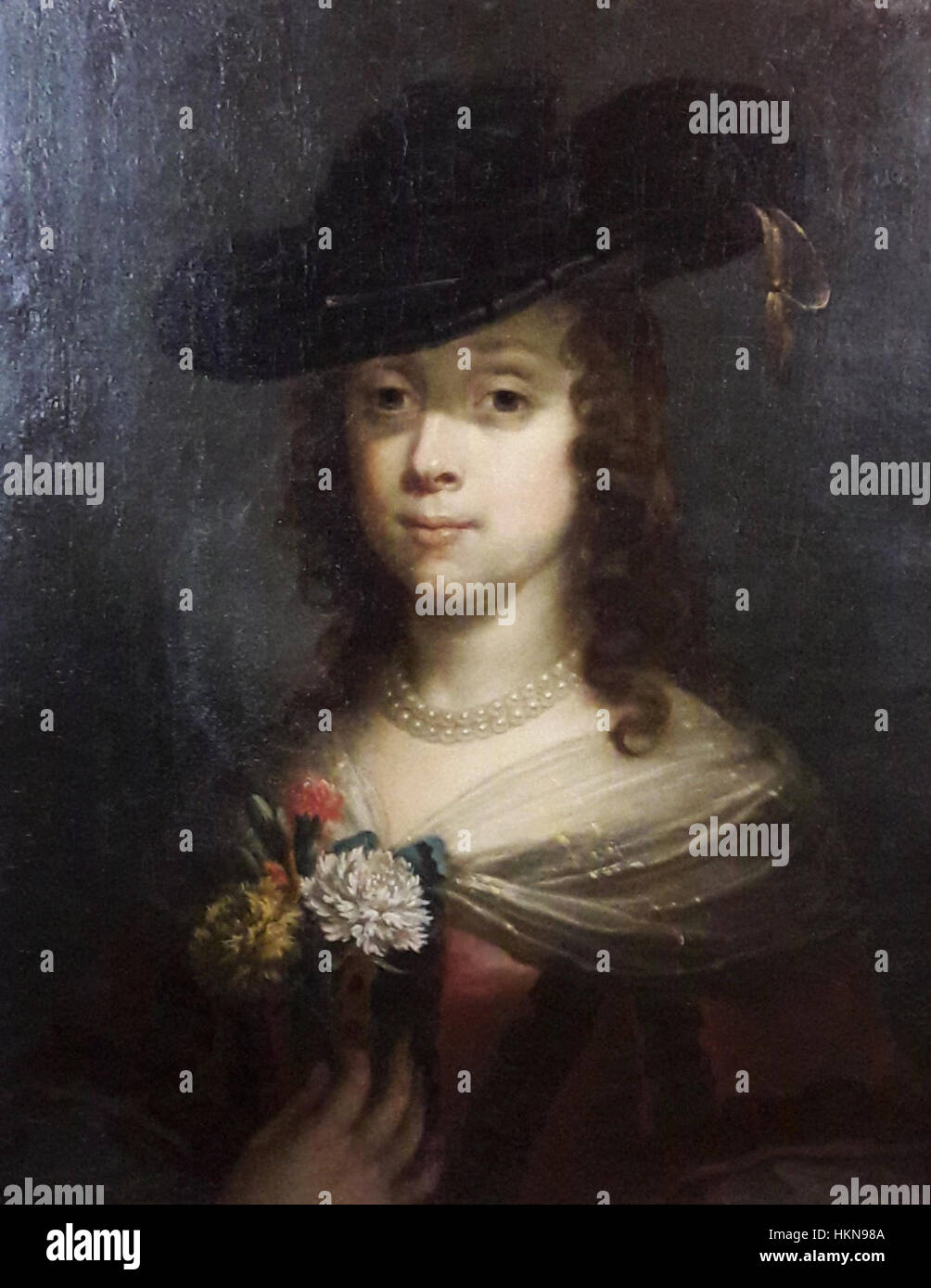 The 'Portrait of a Lady' by Sir Peter Lely is a classical example of ...