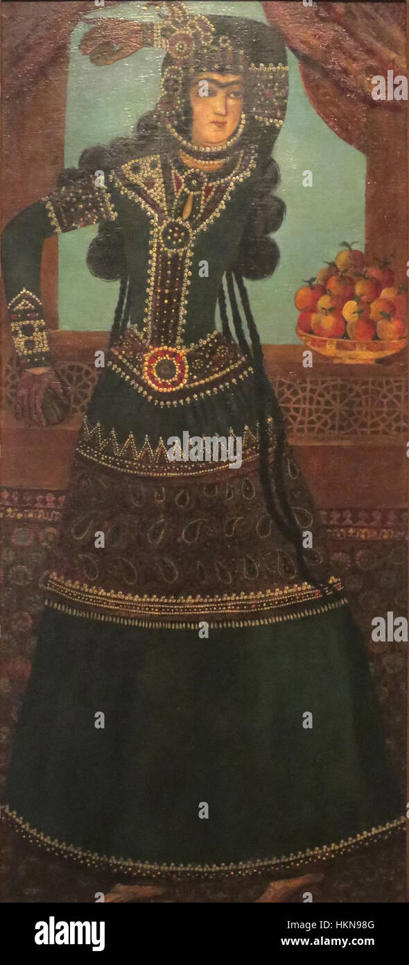 Qajar painting hi-res stock photography and images - Alamy