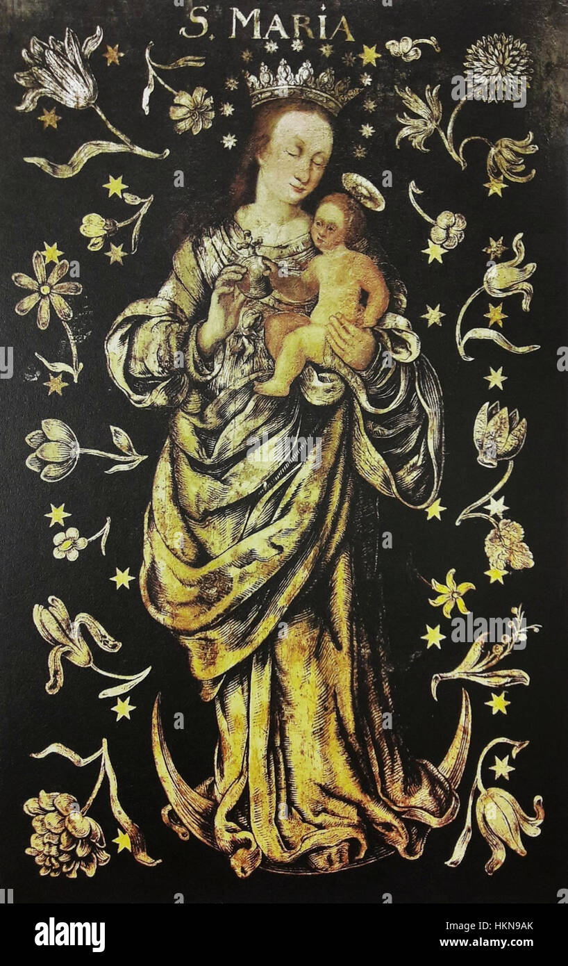 'Madonna and Child' by Hepp is a classic religious painting that ...