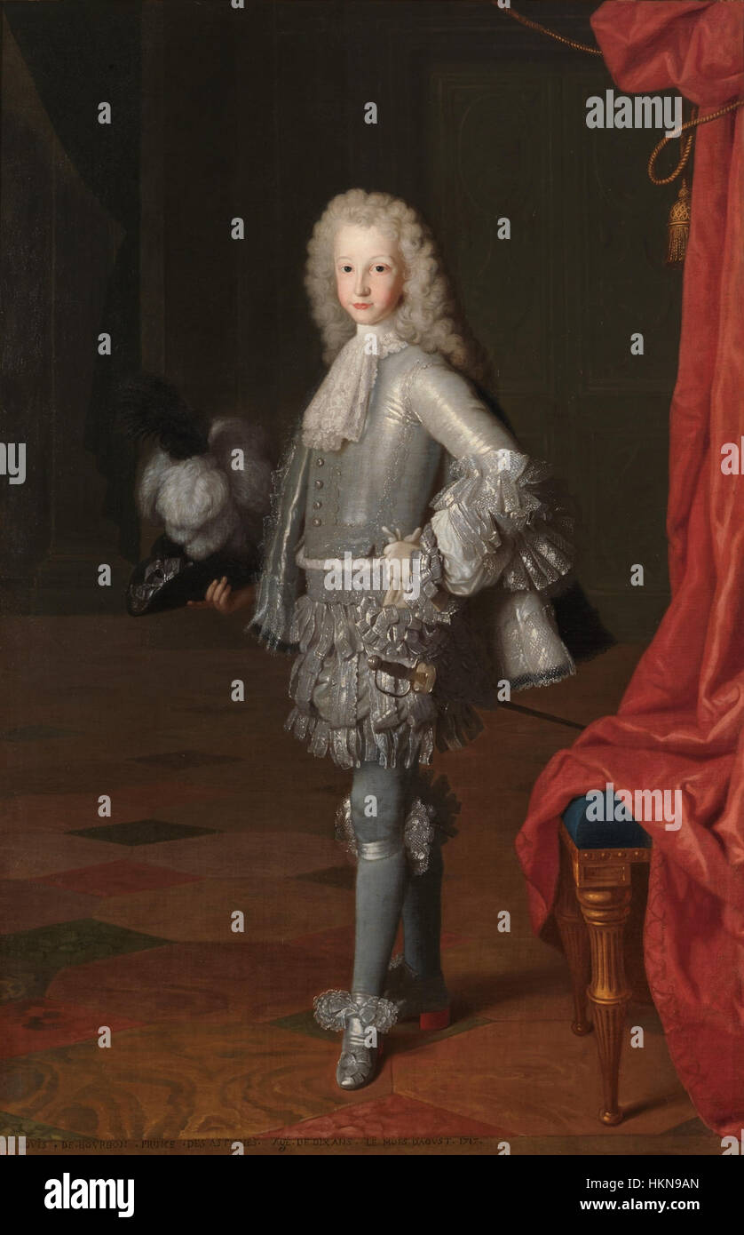 King louis portrait painting hi-res stock photography and images - Alamy