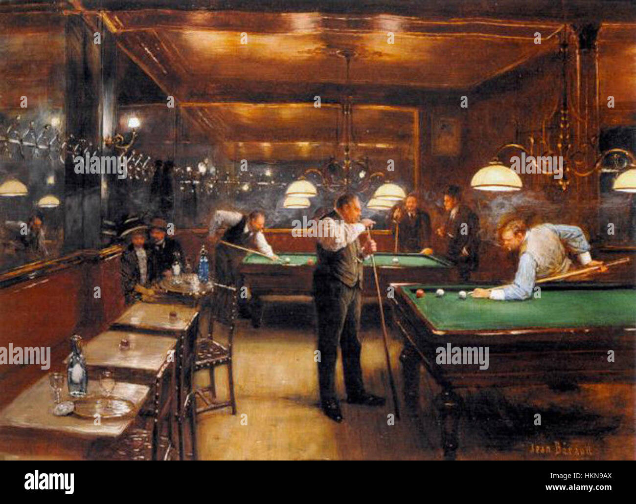 Billiards historical hi-res stock photography and images - Alamy