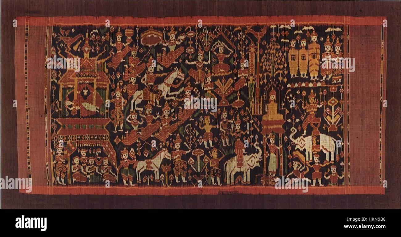 The 'Pidan' is a ceremonial hanging from Cambodia, showcasing ...
