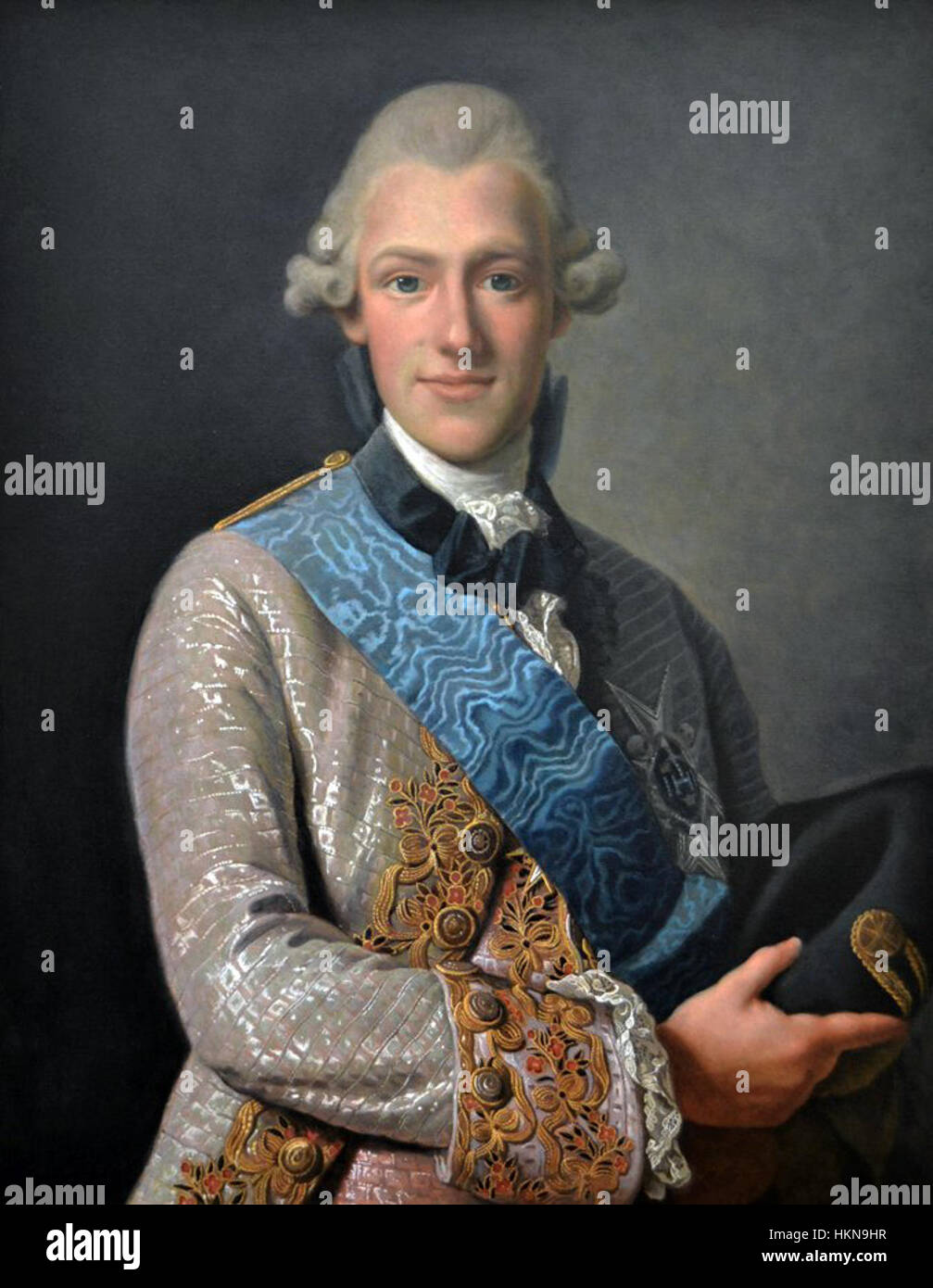 A portrait of Frederick Adolph of Sweden, an influential historical ...