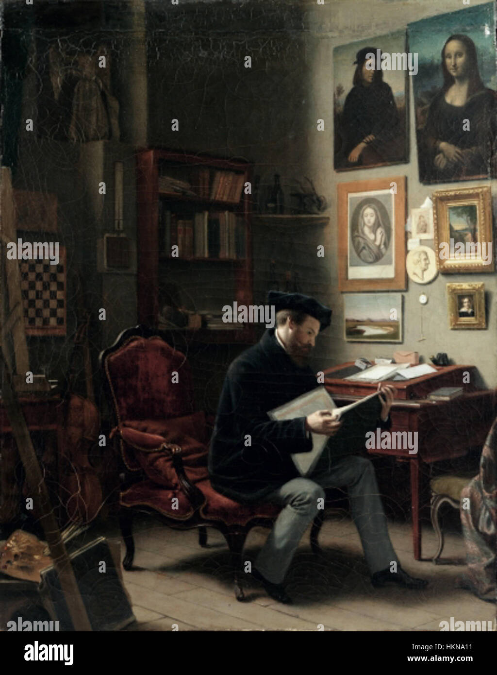 Antonio gisbert painting hi-res stock photography and images - Alamy