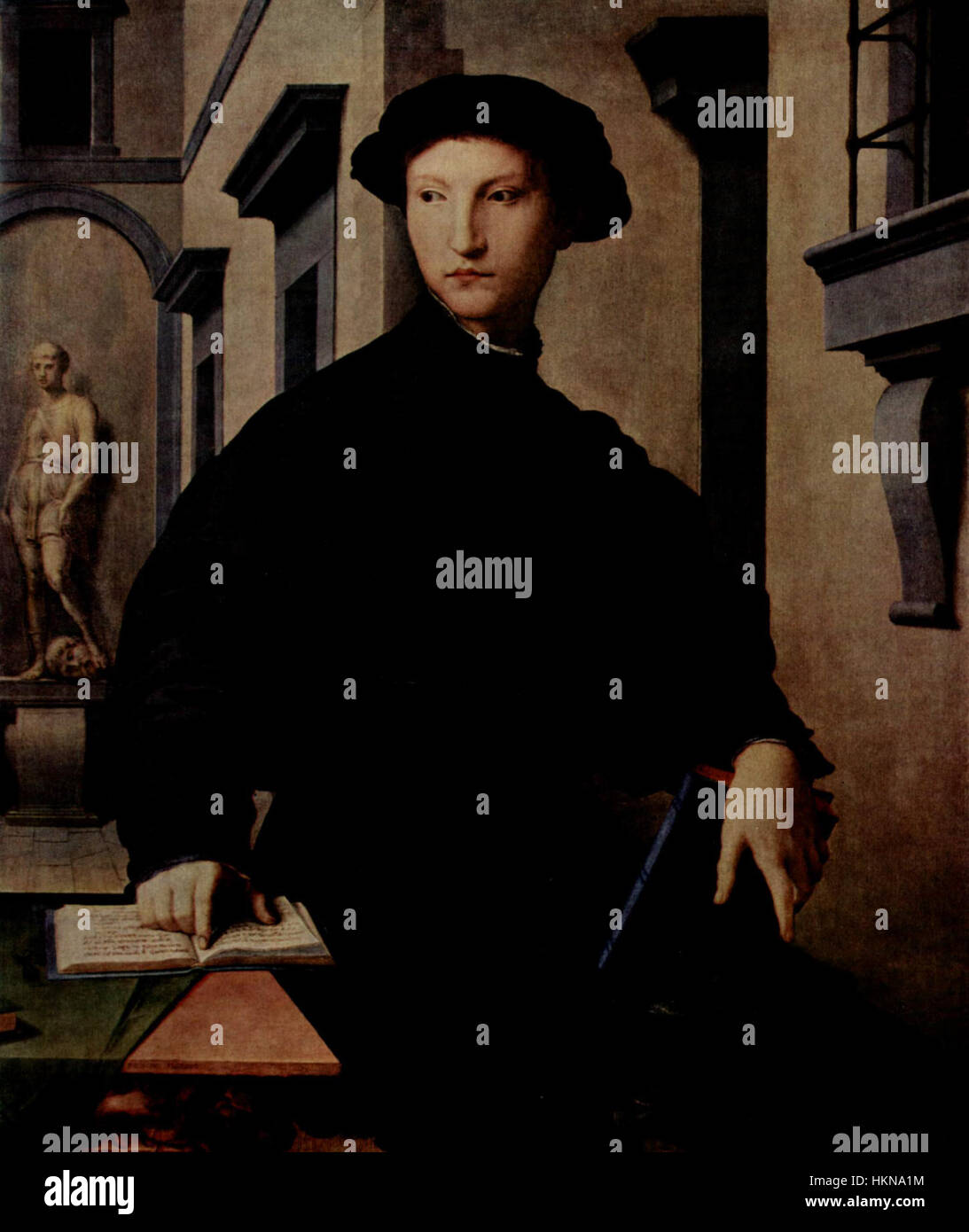 This portrait by Angelo Bronzino of Ugolino Martelli showcases the ...