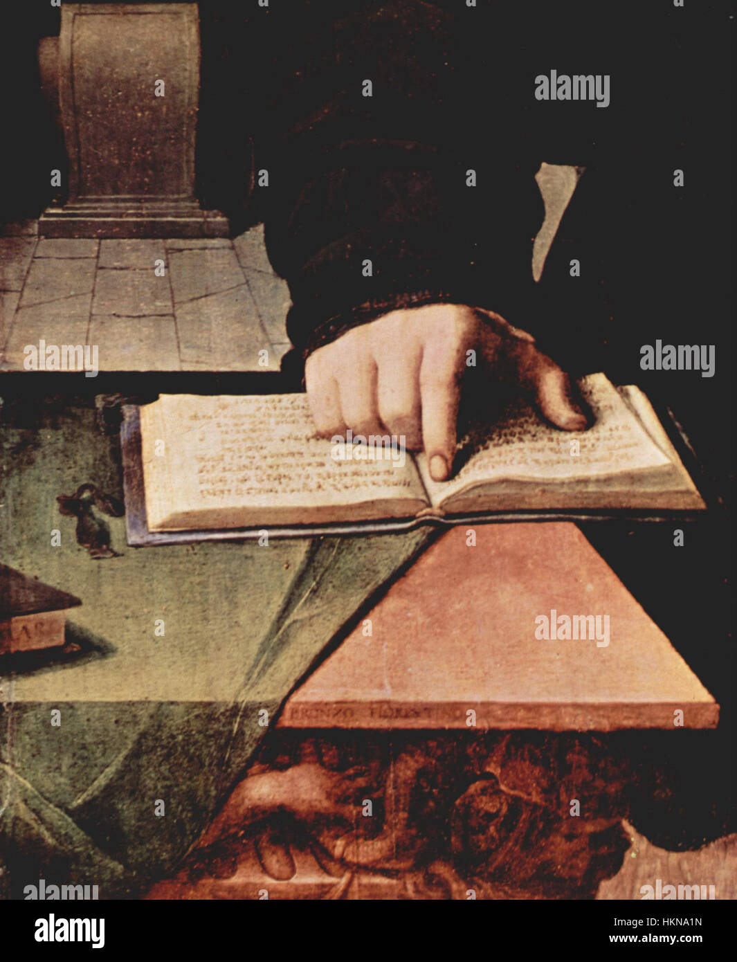This detailed portrait by Angelo Bronzino depicts Ugolino Martelli ...