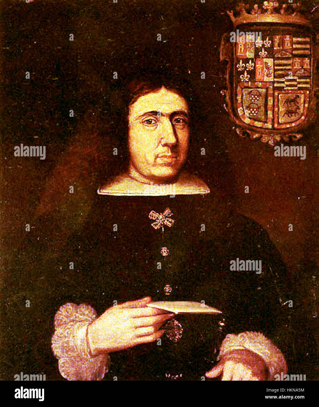 This painting of Conde de Paredes captures the aristocratic figure in ...