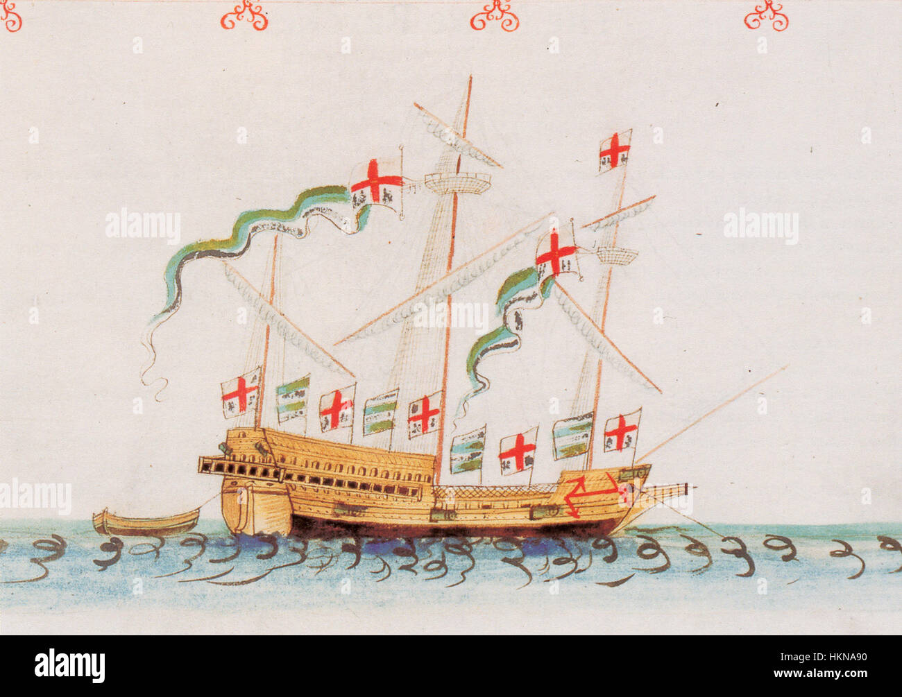 *Anthony Roll-33 Jennet* is a 16th-century English manuscript that ...