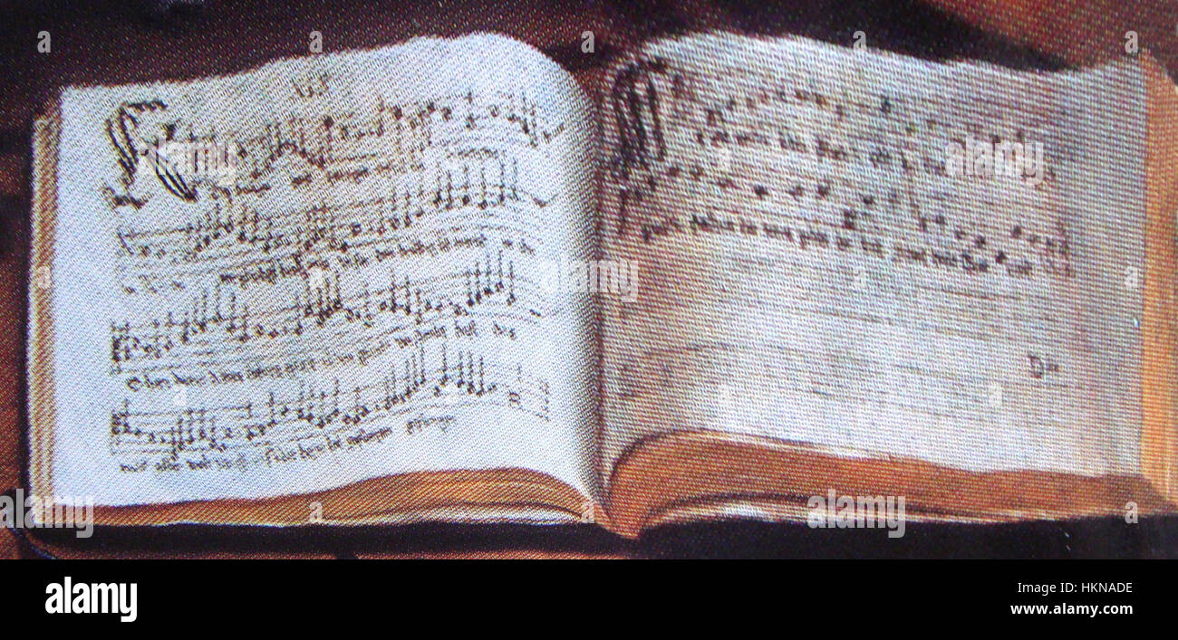 'Ambassadors Lutheran Psalms' is a historic artwork likely depicting ...