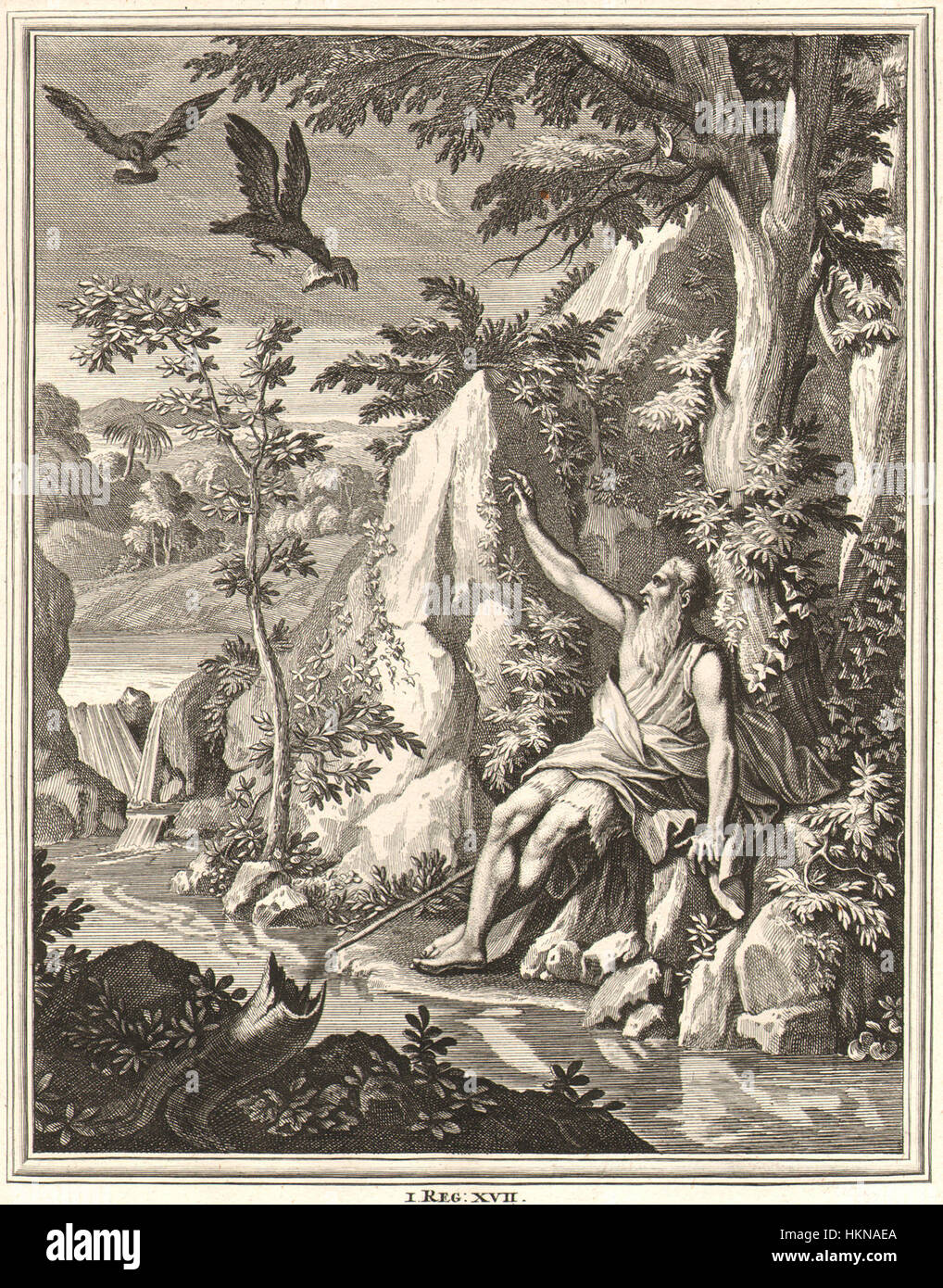 Elijah and the ravens hi-res stock photography and images - Alamy