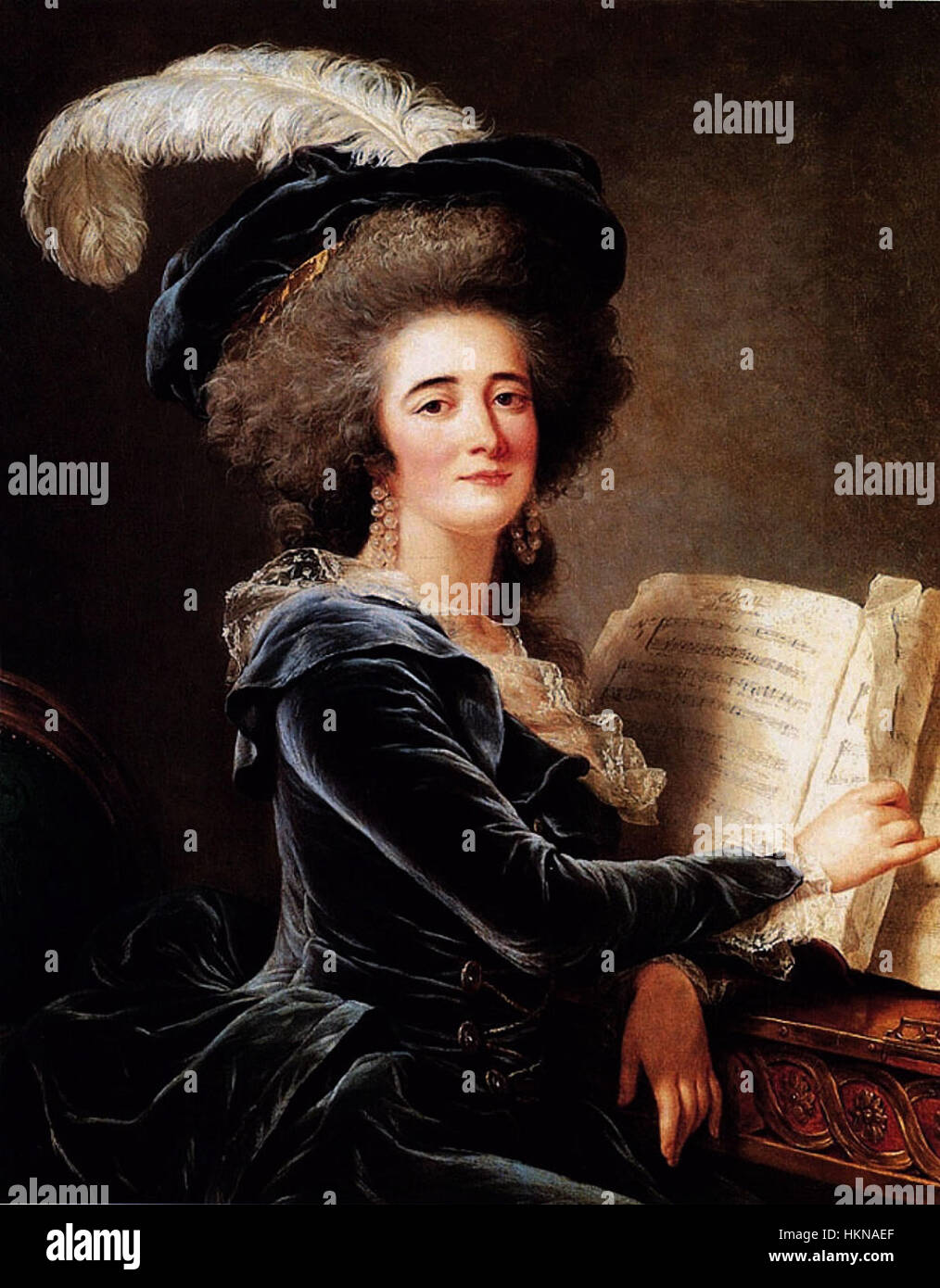The portrait of 'Comtesse de Selve' captures the aristocratic elegance ...