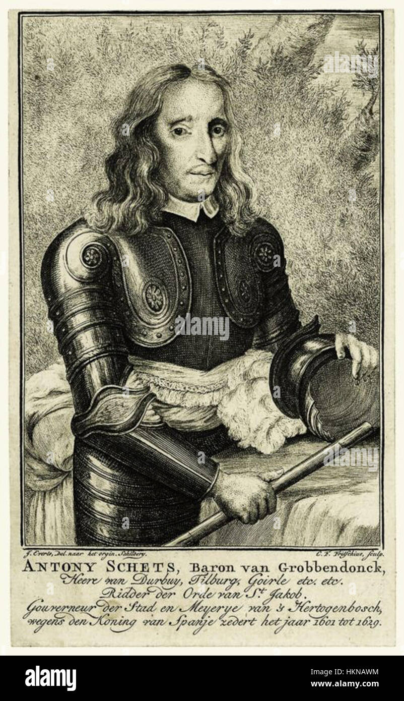 This oil painting from 1635 features Antony Schetz, Baron of ...
