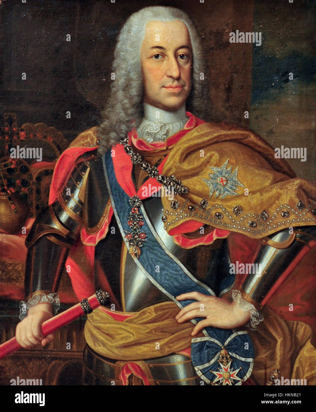 This 15th-century portrait of Charles VII, the King of France, captures ...