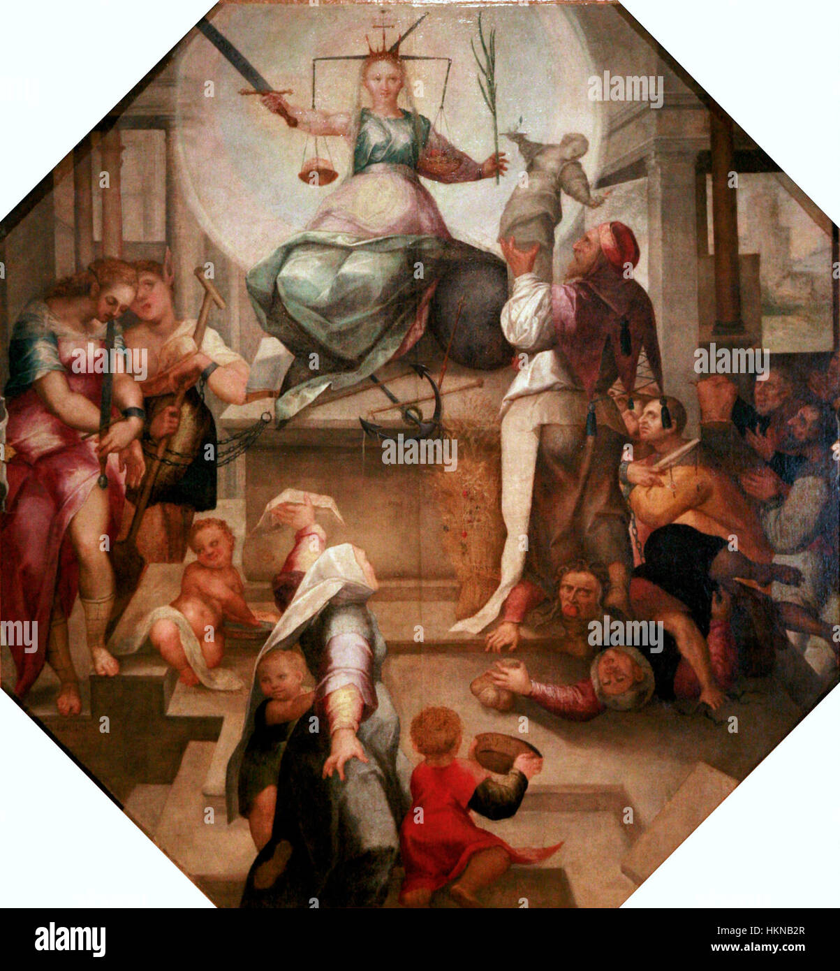 Justice painting hi-res stock photography and images - Alamy