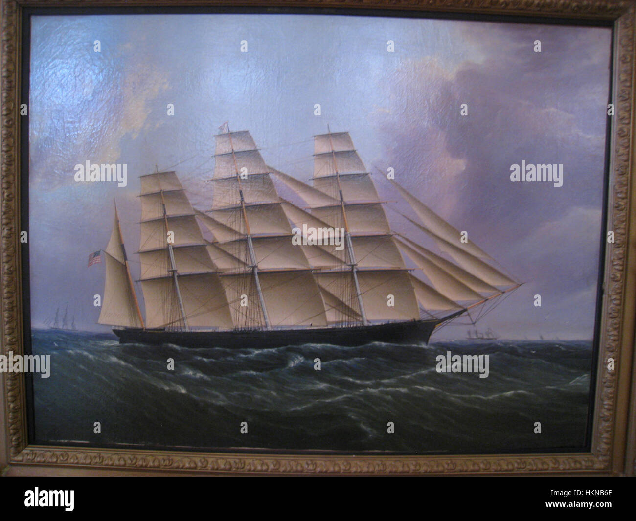Clipper ship great republic hi-res stock photography and images - Alamy