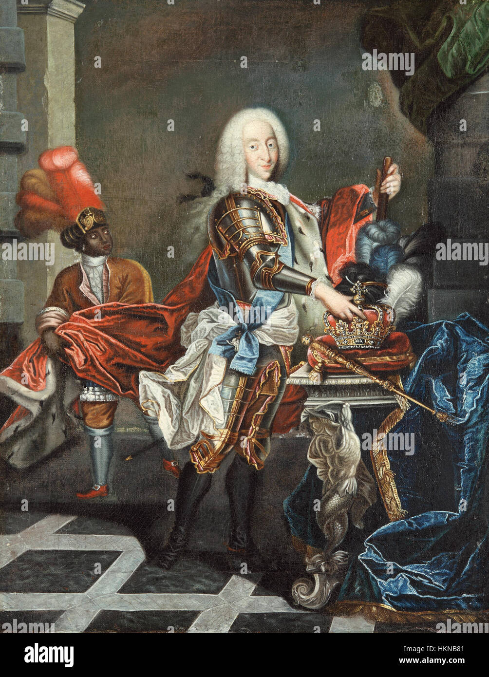 King christian vi of denmark portrait hi-res stock photography and ...