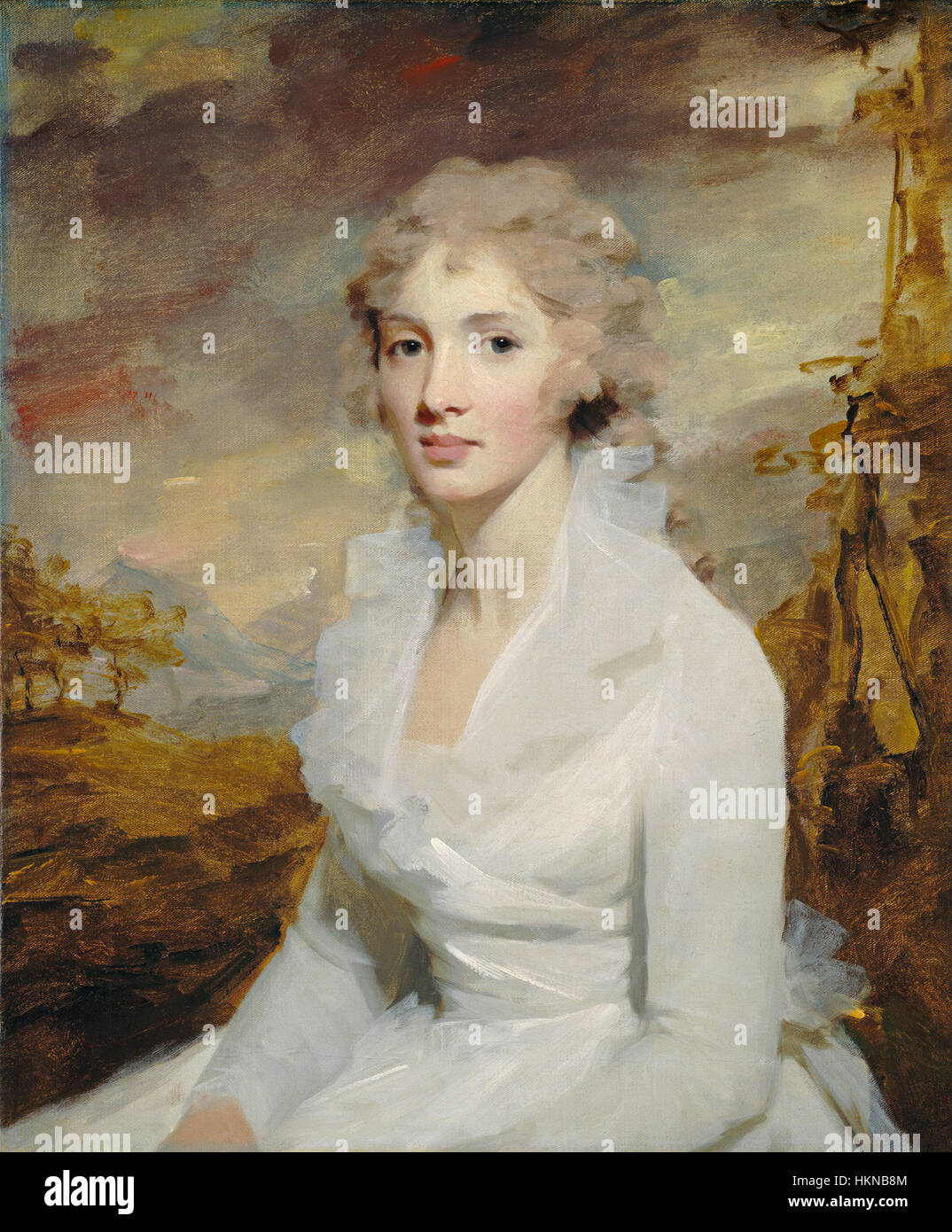 Sir Henry Raeburn, a prominent Scottish portrait artist, is known for ...