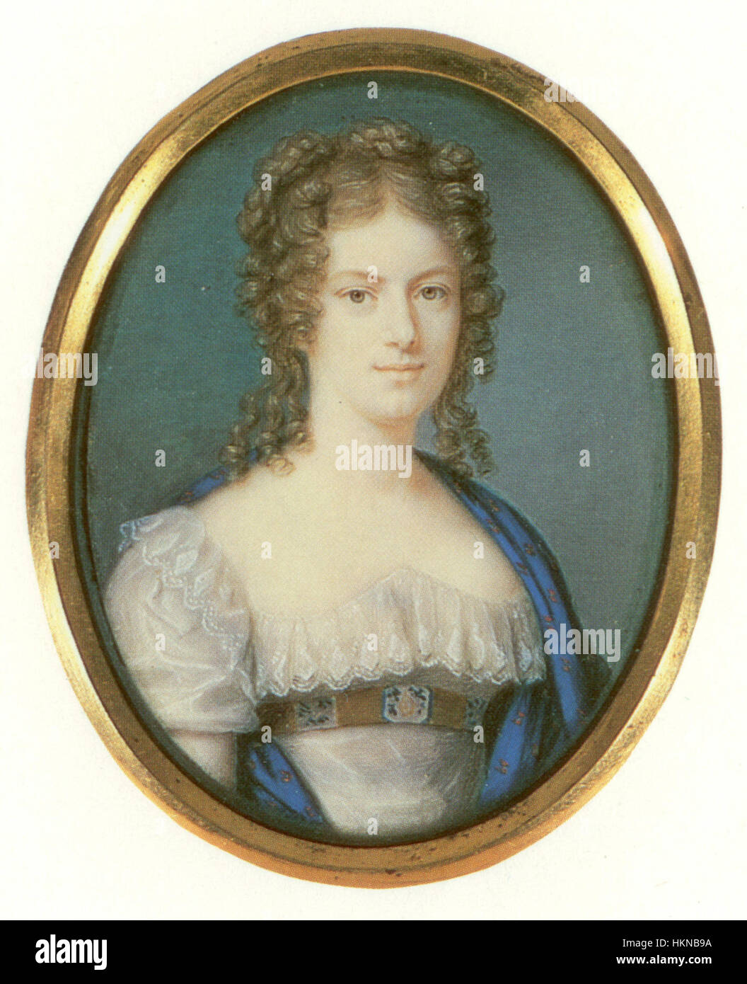 This portrait of Agrafena Dolgorukova, an aristocratic figure from ...
