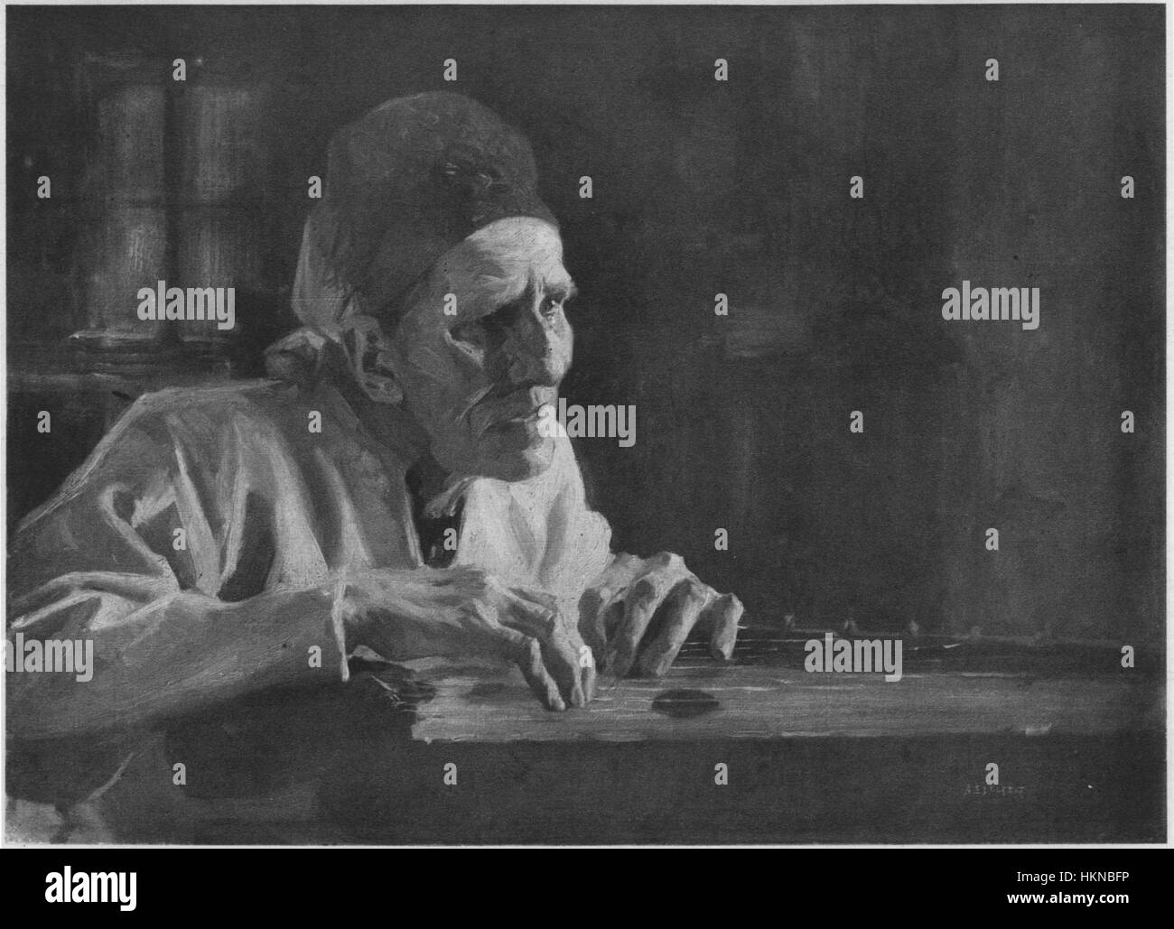 Albert Edelfelt’s painting 'Larin Paraske' is a significant work of ...