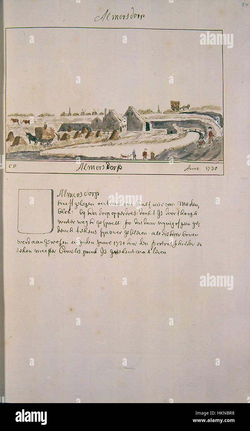 This detailed map of Noord-Holland, particularly Almersdorp, comes from ...
