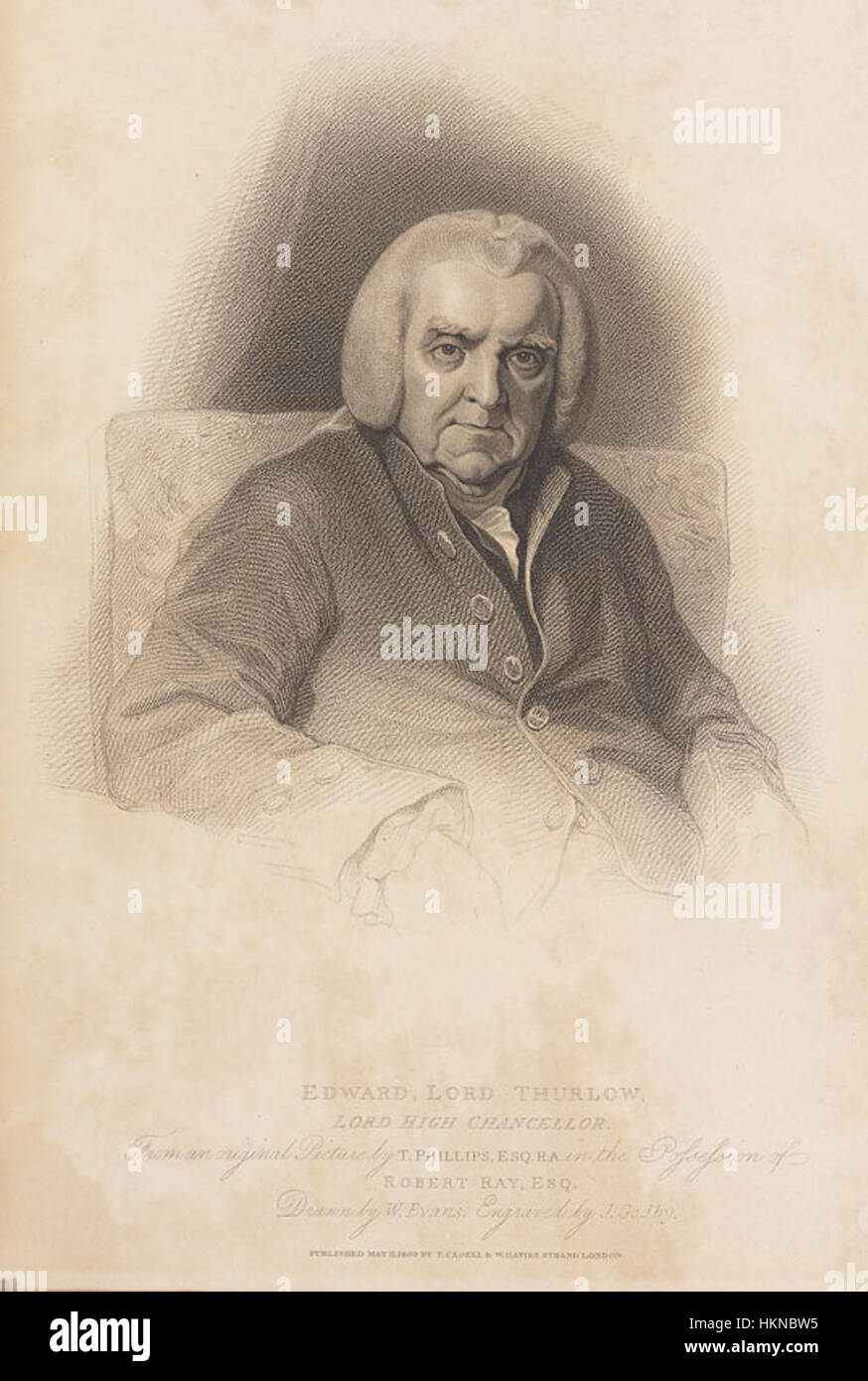 This portrait of the 1st Lord Thurlow represents the influential ...
