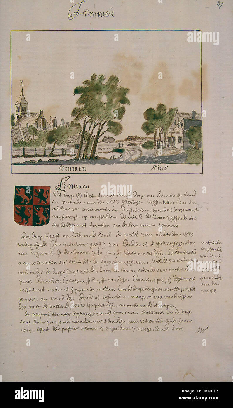 This map or painting by Atlas Schoemaker captures a detailed view of ...