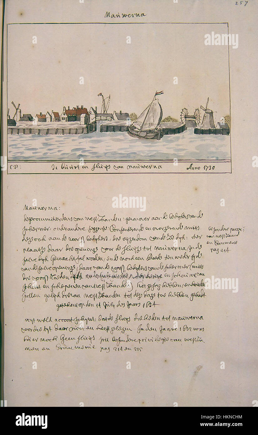 This artwork by Atlas Schoemaker depicts the region of Noord-Holland ...