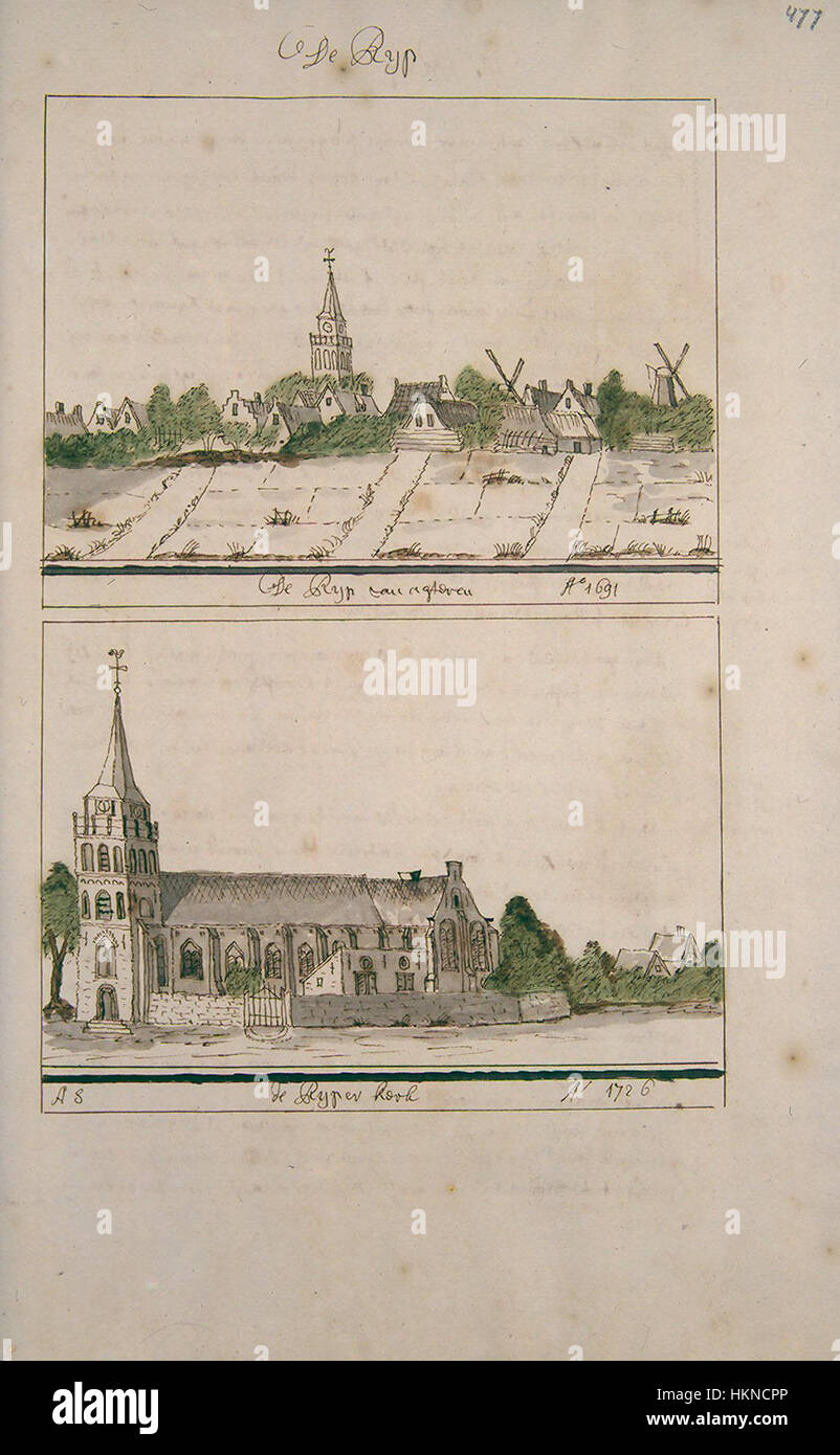 A detailed map of the region of West Friesland, focusing on the area of ...