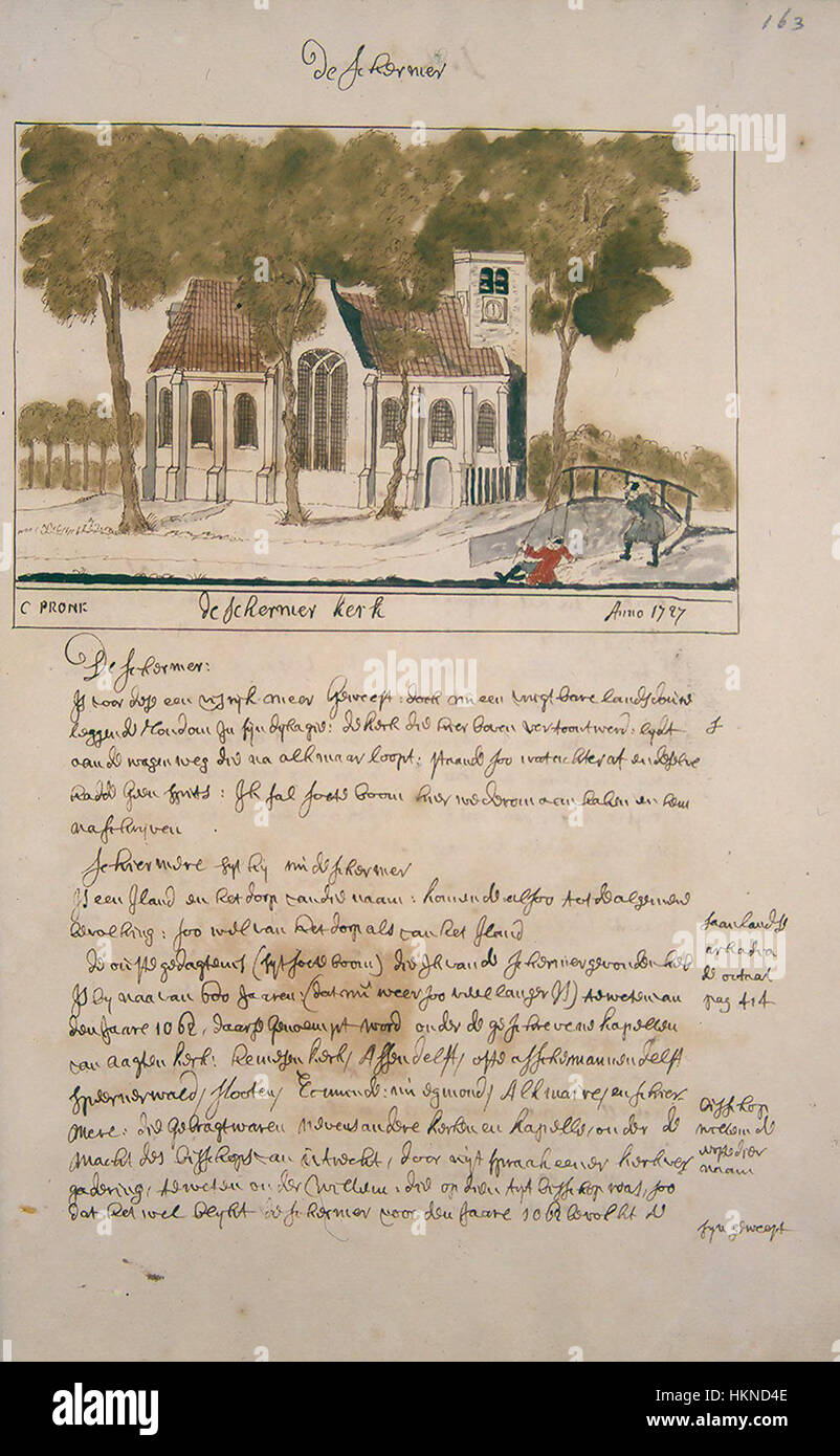 'Atlas Schoemaker' is a painting depicting the region of De Schermer ...