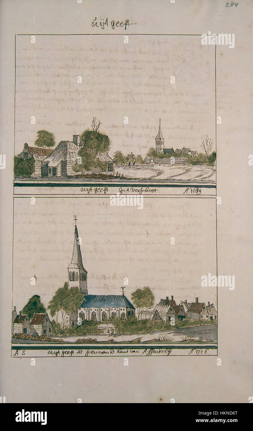 Atlas Schoemaker's painting, depicting the West Friesland region in the ...