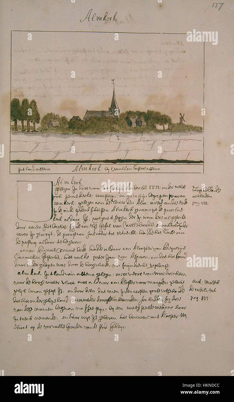 An old map from Atlas Schoemaker-Zuidholland, depicting the region of ...