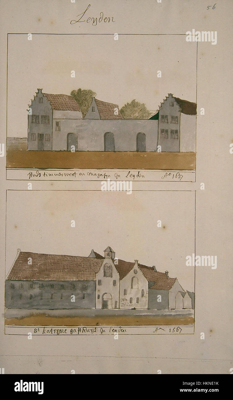 A map from the Atlas Schoemaker, depicting the region of Zuid-Holland ...